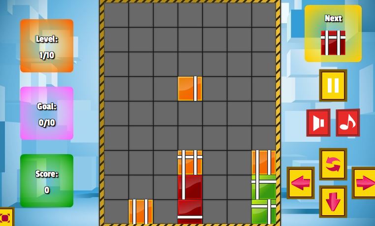 Lines and blocks 2 - Fantastic HTML5 Games - Temp Online Games