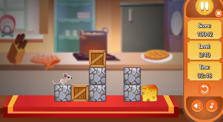 Mouse and Cheese - Fantastic HTML5 Games - Temp Online Games
